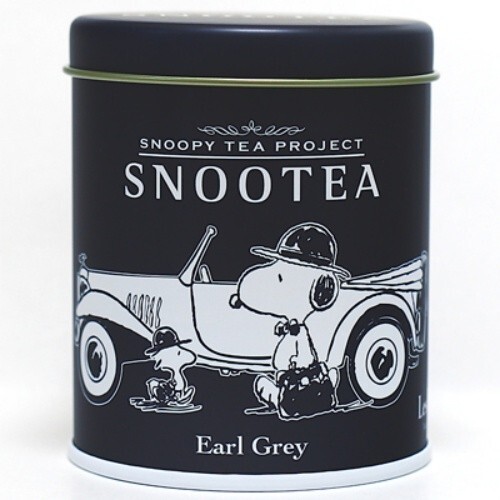 Peanuts Snoopy Tea Project SNOOTEA Earl Grey 5 tea bags in Tin Official ...
