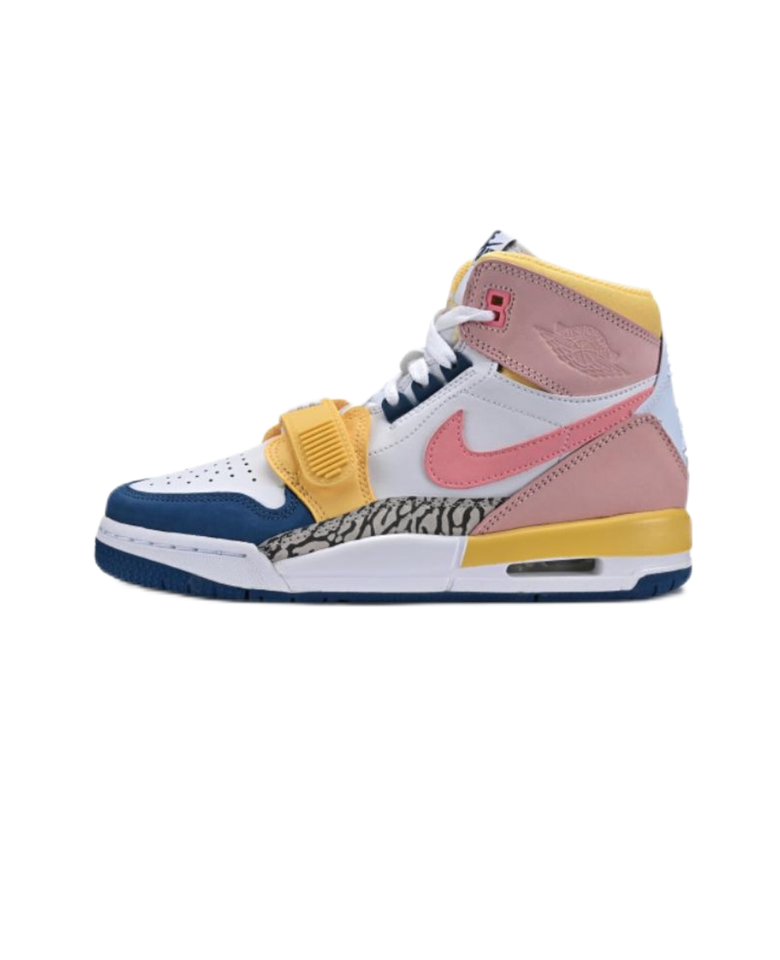 Nike Air Jordan Legacy 312 High White Coral French Blue Jordan 312 ...