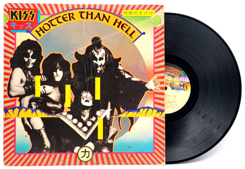 KISS - HOTTER THAN HELL - ROCK LP NBLP 7006 | eBay