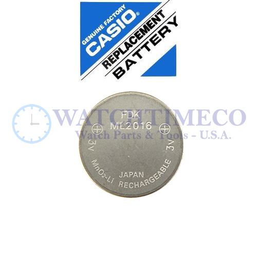 FDK Sanyo ML2016 Genuine Casio Replacement Battery | eBay