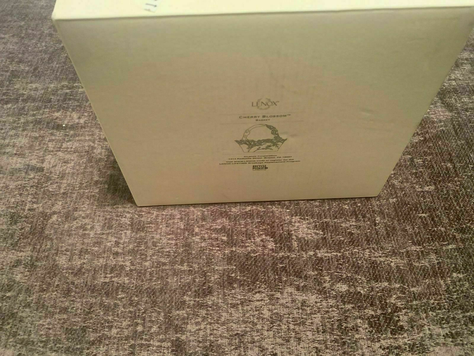 Lenox Cherry Blossom Basket - New In Lenox Box - SKU 774572 | eBay