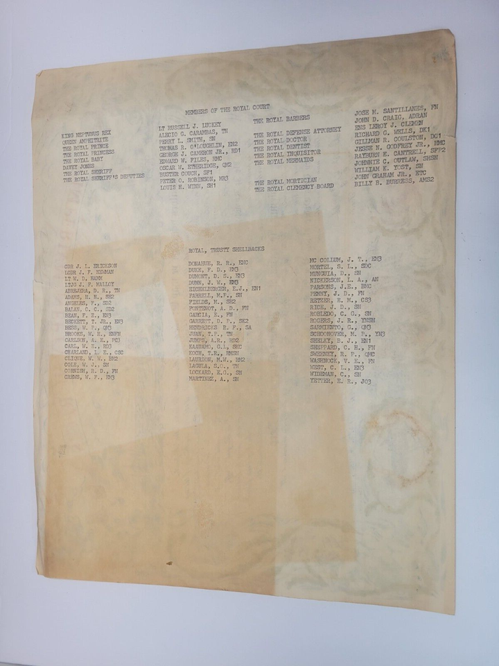 Deep Freeze Task Force 43 Icebreaker RedNose BlueNose Shellback ...