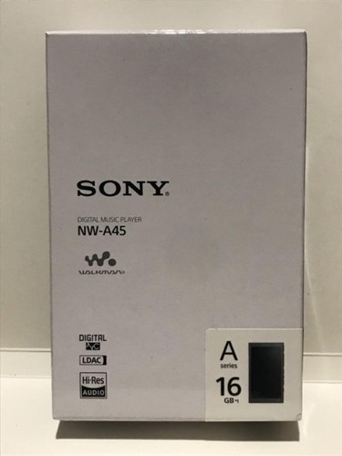Sony NW-A45 Walkman High Performance Portable Digital Audio Player ...