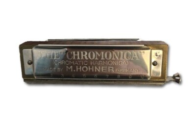 "THE CHROMONICA" MODEL 260 C M. HOHNER Chromatic Harmonica w/ Original ...