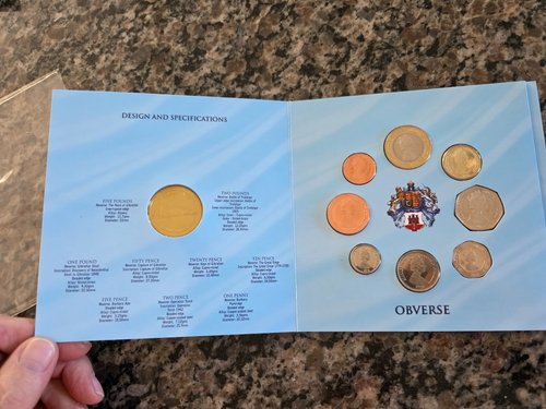 2012 Government Of Gibraltar Currency 9 Coin Collection Proof Set | eBay
