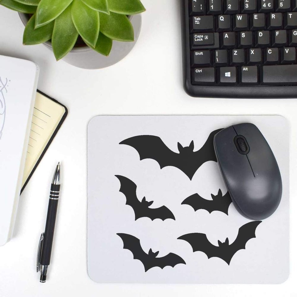 'Flying Bats Silhouette' Mouse Mat / Desk Pad (MO00041880) | eBay