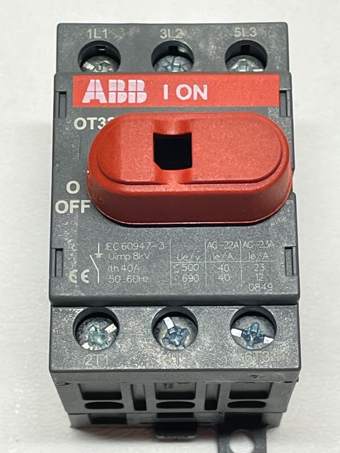 ABB (OT32E3) 40 Amp Disconnect Switch for sale online | eBay