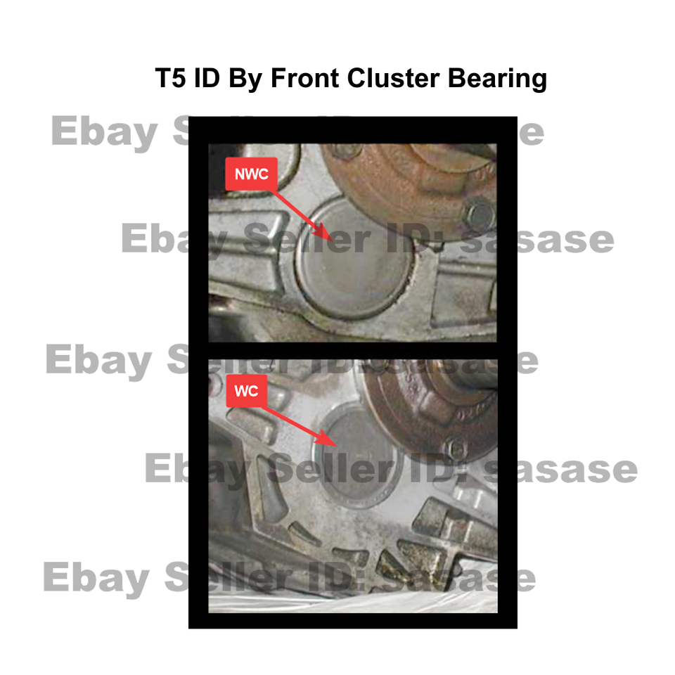 1983-1993 Ford Mustang T5 WC Gear Set & Rebuild Kit 3.35:1 World Class ...