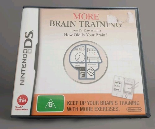 More Brain Training - Nintendo DS - Complete with Manual Pre-owned ...
