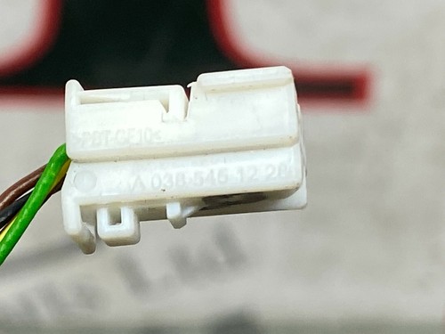 (AS) GENUINE MERCEDES BENZ WIRING LOOM PLUG CONNECTOR A0385451228 WHITE ...