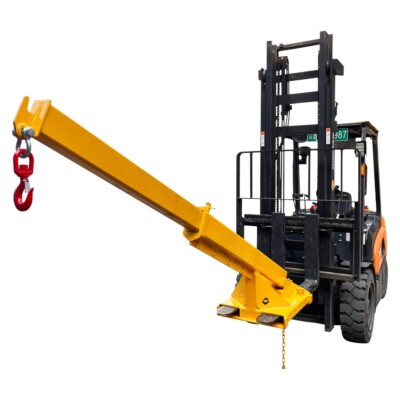 Forklift Jib Boom Crane Industrial Forklift Telescoping Jib Boom 4400Lb ...