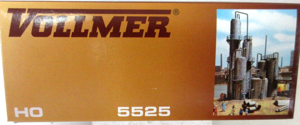 Vollmer 5525 HO Oil Refinery Building Kit | eBay