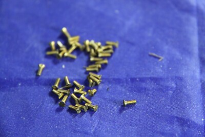 L20 Brass Machine Screws- 00-90 ; 0-80; 1-72 ; 2-56; 4-40 - Box of 100 ...