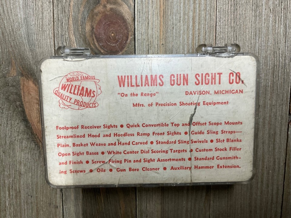 Vtg Williams Firing Pin & Springs Replacement Gunsmithing Kit Over 100 ...