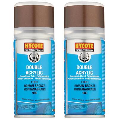 Hycote Colour Spray Paint Ford Roman Bronze (Metallic) 150ml Fast ...