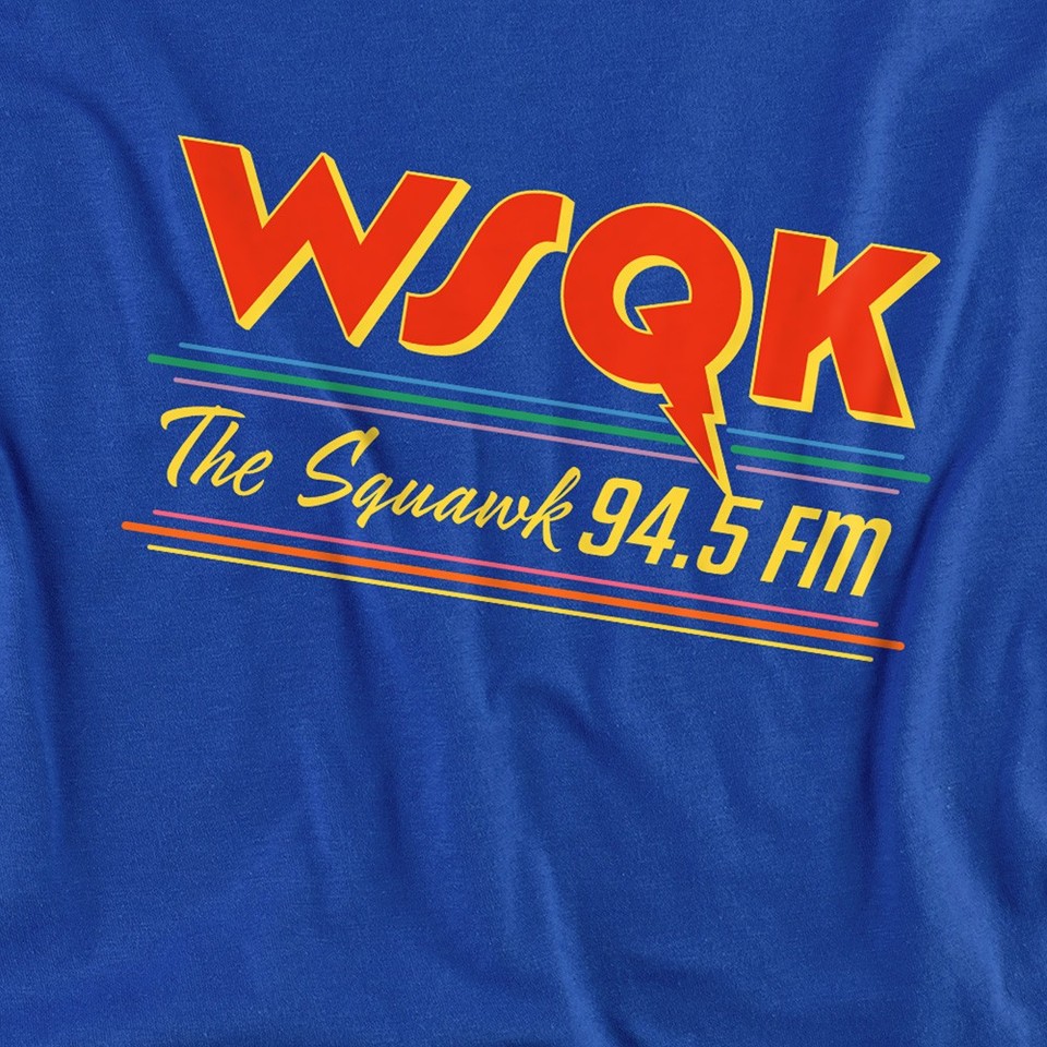 Stranger Things Lucas Wsqk Squawk Unisex Sweatshirt S-2XL, Royal | eBay UK