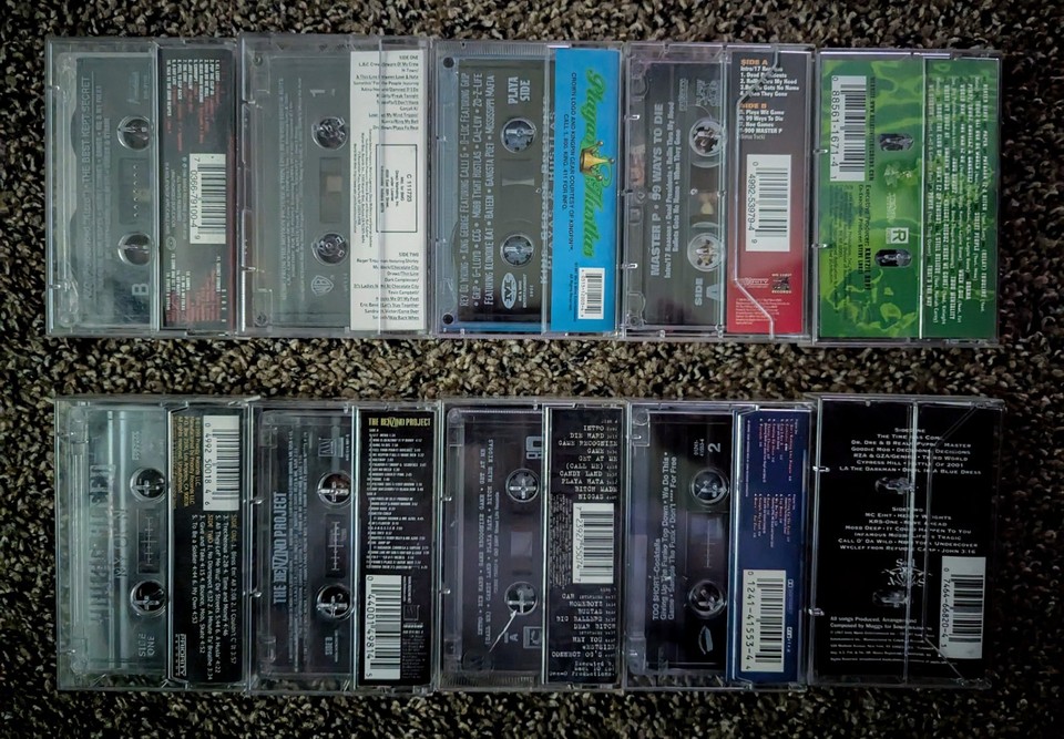 Lot Of 20 Hip Hop Cassette Tapes Various Artists 90's | eBay