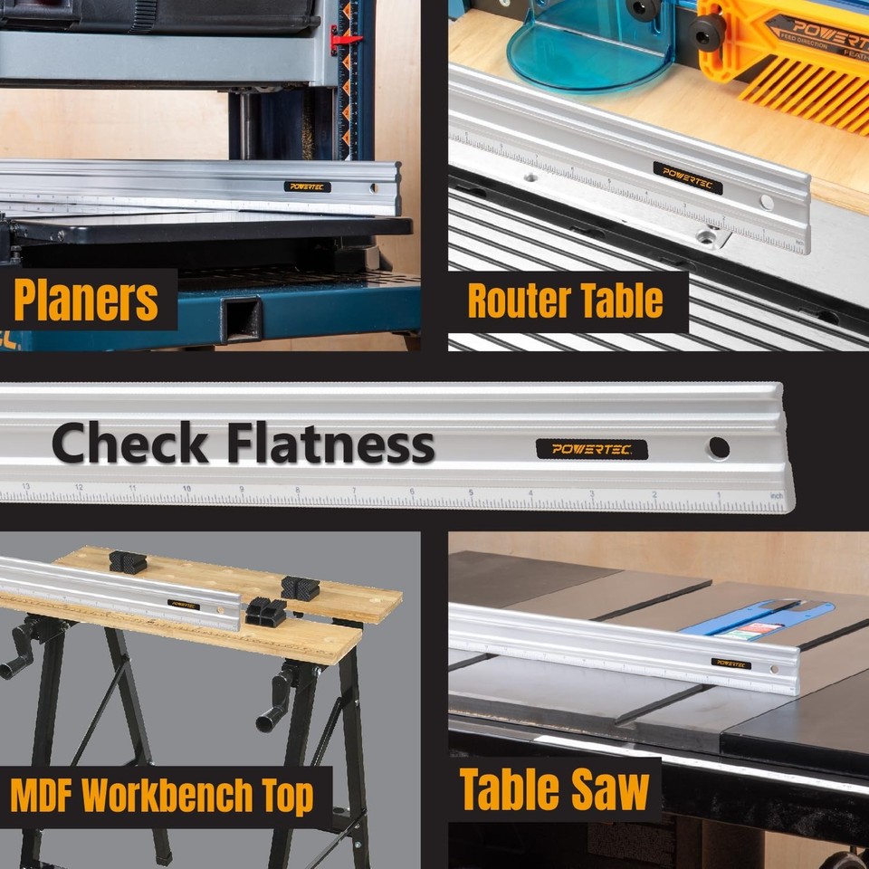 24 Inch Aluminum Straight Edge Tool for Surface Checking and Alignment ...