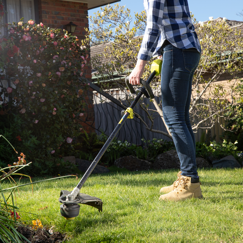 RYOBI 36V 330mm Straight Shaft Line Trimmer Tool Only Whipper Snipper ...