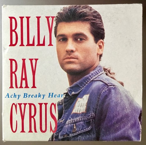 Billy Ray Cyrus Achy Breaky Heart RARE CD Single Mercury 1992 -mint ...