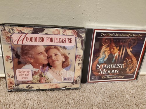 Lot of 2 Reader's Digest CDs: Mood Music for Pleasure (4 CDs), Stardust ...