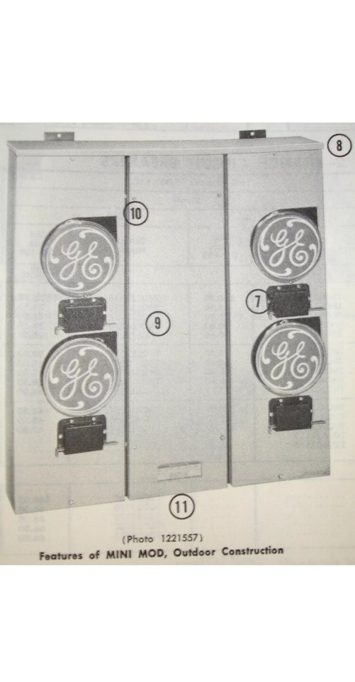 General Electric GE MP WMP Mini Mod Replacement Meter Socket Kit Made ...