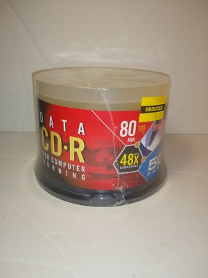TDK CD-R Data, 80 Minute, 700 MB, 48x 50-Pack Spindle ORIGINAL By TDK ...