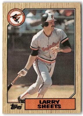 Larry Sheets 1987 Topps #552 - K6493 | eBay
