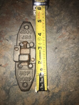 Antique USP CORP #4 Complete Hinges For ICE BOX Hardware Cast Iron Door ...