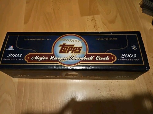 2003 Topps MLB Complete Trading Card Set 1-720 | eBay