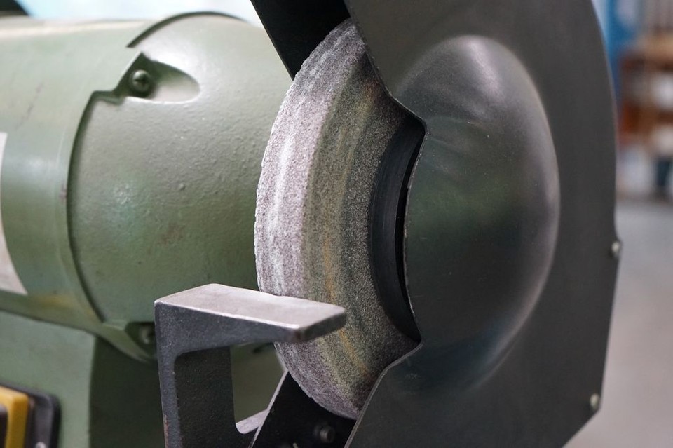 Double Grinding Bench Grinder | eBay