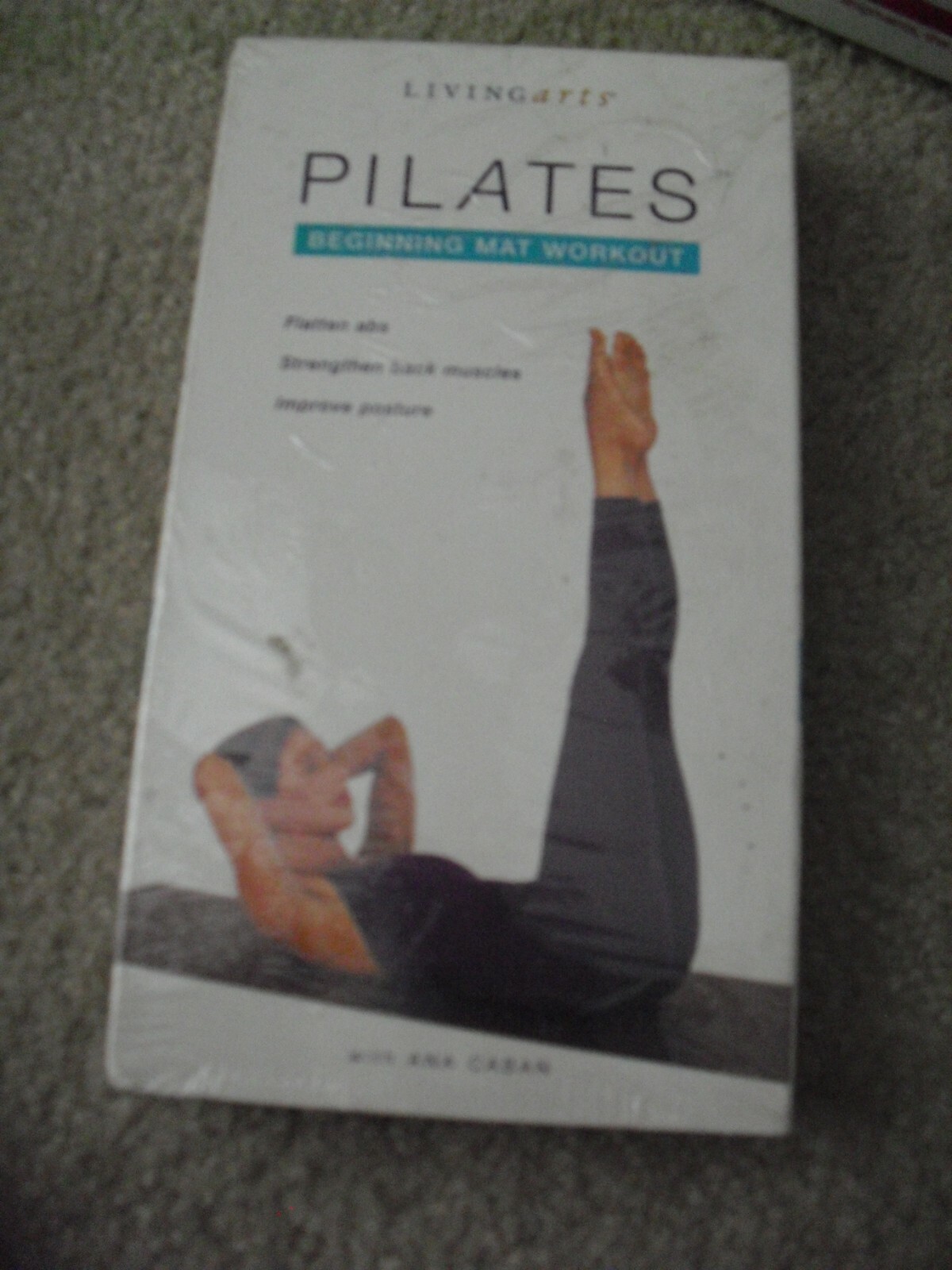 Sealed 2000 VHS Video Movie Tape Livingarts Pilates Beginning Mat ...