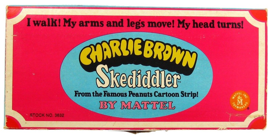 Vintage 1968 Mattel Liddle Kiddles Peanuts Charlie Brown Skediddle NRFB ...