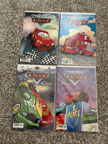 Lot of 4 World of Cars The Rookie Comic Books-Issues 1-4 Rare | eBay