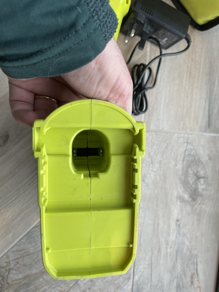 Ryobi 18v Impact Driver + Charger And Case. Body Only, No Battery. VGC ...