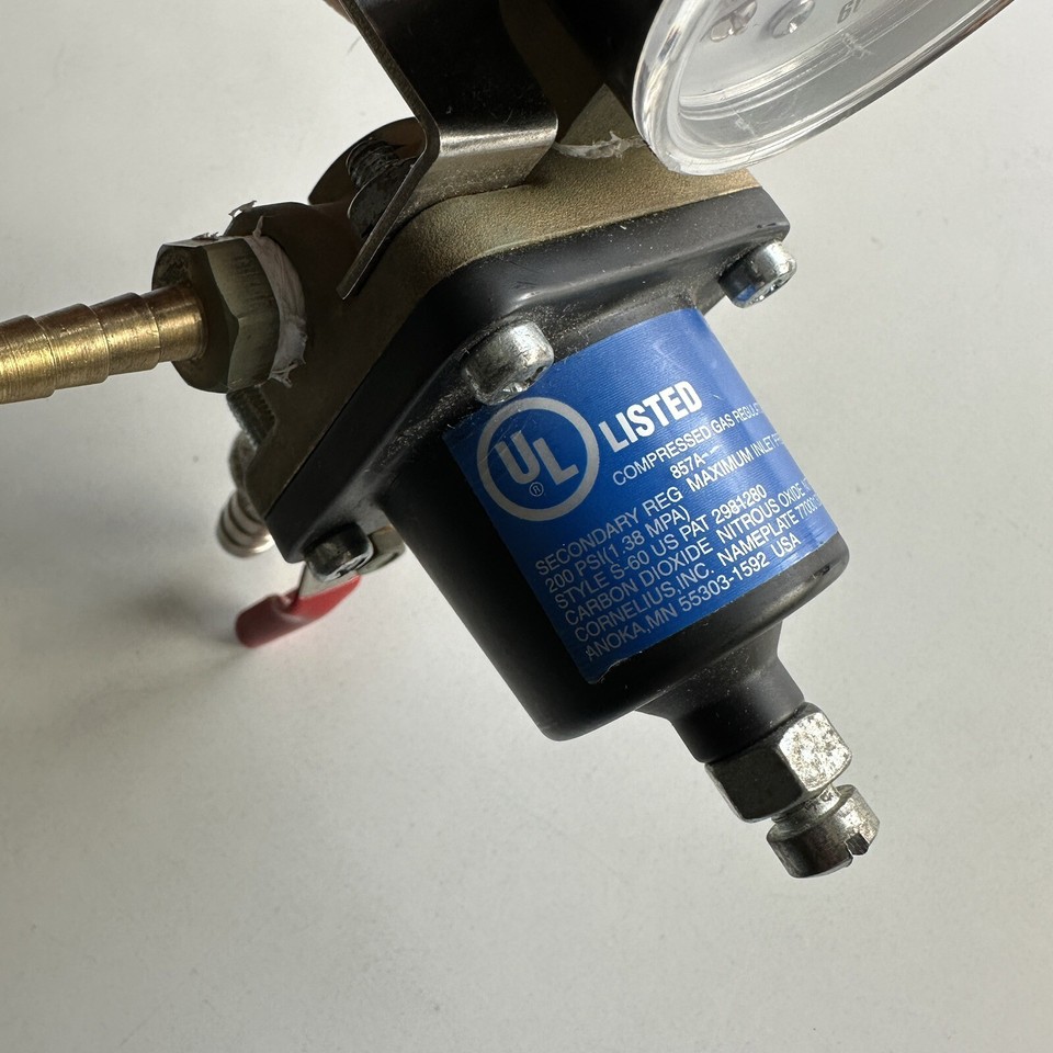 CO2 Regulator 857-A Compressed Gas Secondary Regulator | eBay