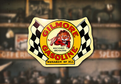 Vintage Gilmore Water Decal Hot Rod Rat Flathead Ford Drag Race Gas ...