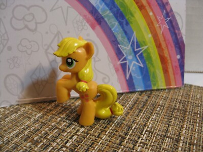 My Little Pony Figurine - Applejack - Toy Pony - PVC plastic - 2018 | eBay