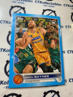 2022-23 Topps NBL Basketball Blue - Aron Baynes #11 Bullets | eBay ...