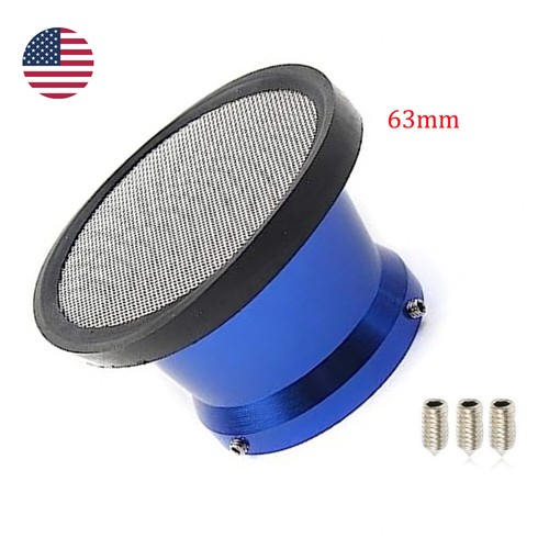 Motorcycle 55mm Air Filter Cup Velocity Stack Fits PWK Carburetor 36/38 ...