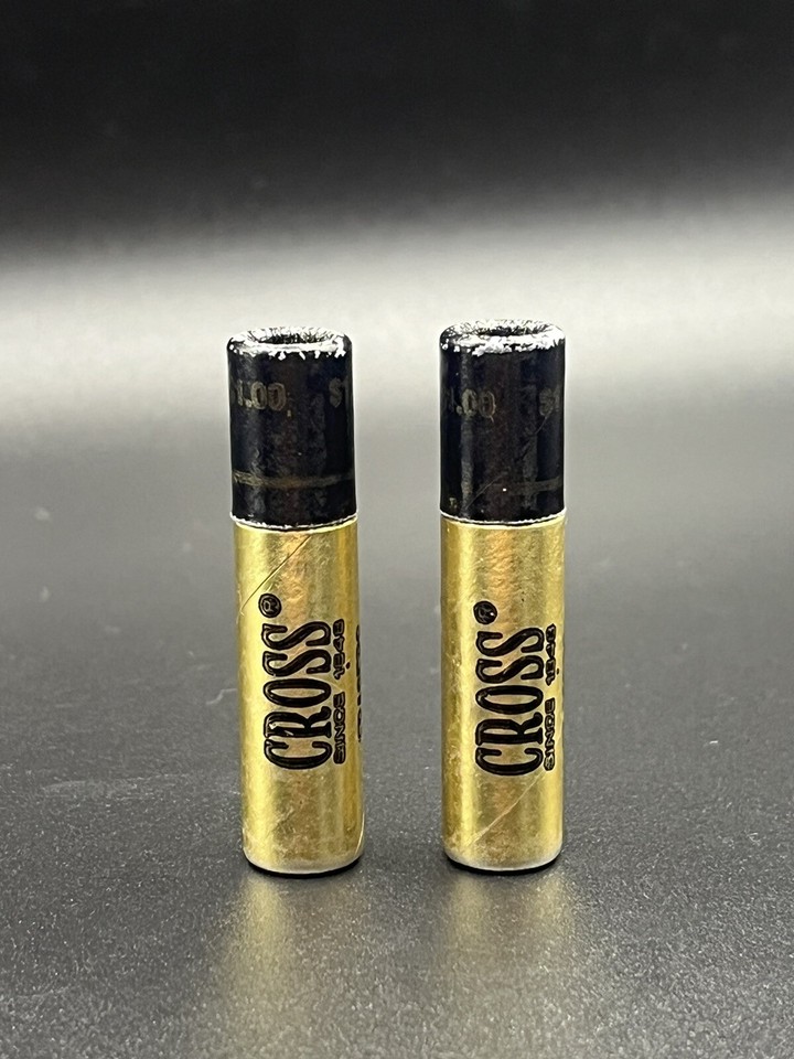 Cross Sterling Silver Pen and Pencil Set 4 Extra Erasers Original Box ...