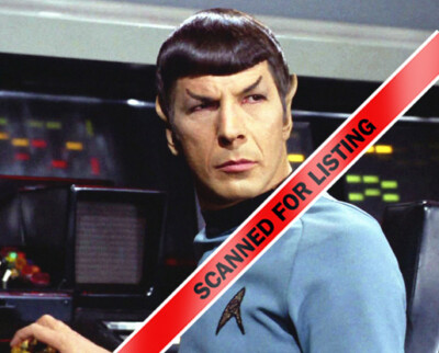 STAR TREK TOS Leonard Nimoy as Mr. SPOCK 8X10 PHOTO #598 | eBay