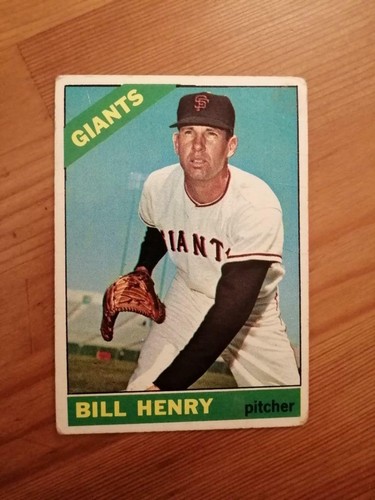 BILL HENRY 1966 Topps #119 FREE SHIPPING T058 | eBay