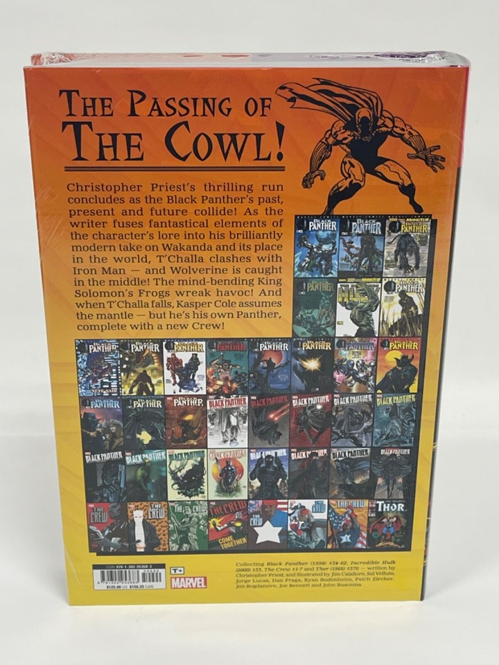 Black Panther by Christopher Priest Omnibus Vol 2 New Marvel Comics HC ...