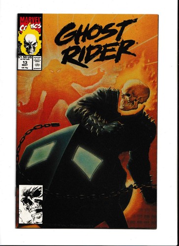 Ghost Rider #13 (1991) Mark Texeira Art / 1st Snowblind / Near Mint+ ...