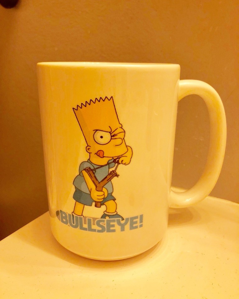 The Simpsons Mug Bart Simpson Mug Funny Mug | eBay