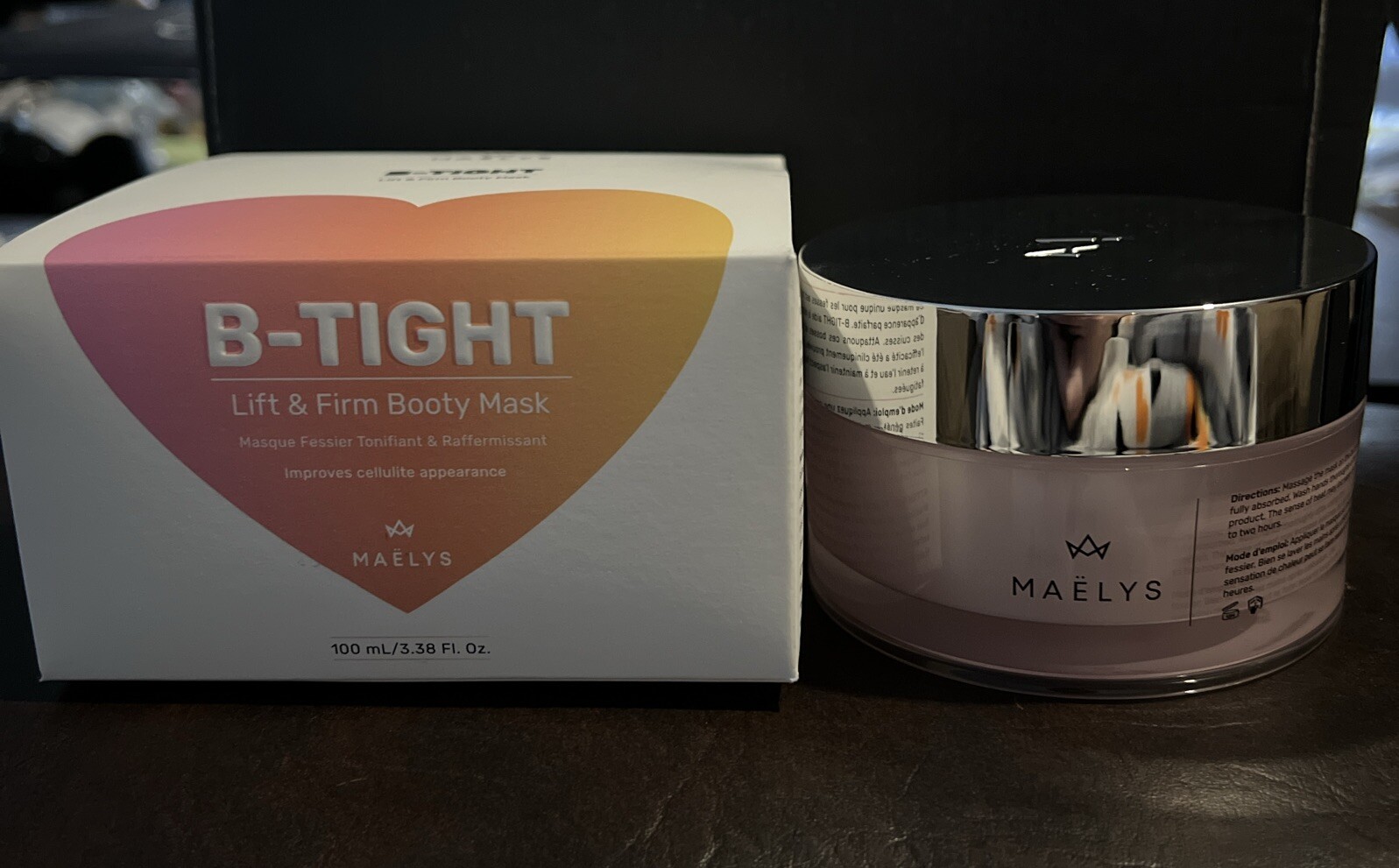 Maelys Cosmetics B-Tight Lift and Firm Booty Mask Moisturizer - 3.3 oz ...