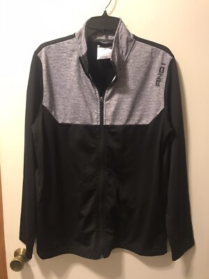 AND1 M Athleic Zip Front Jacket Black | eBay