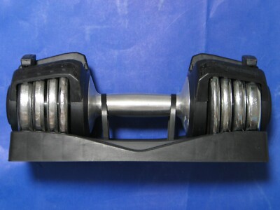 EXMARK FITNESS SPACE SAVER ADJUSTABLE 25 # DUMBELL WEIGHTS 5 10 15 20 ...