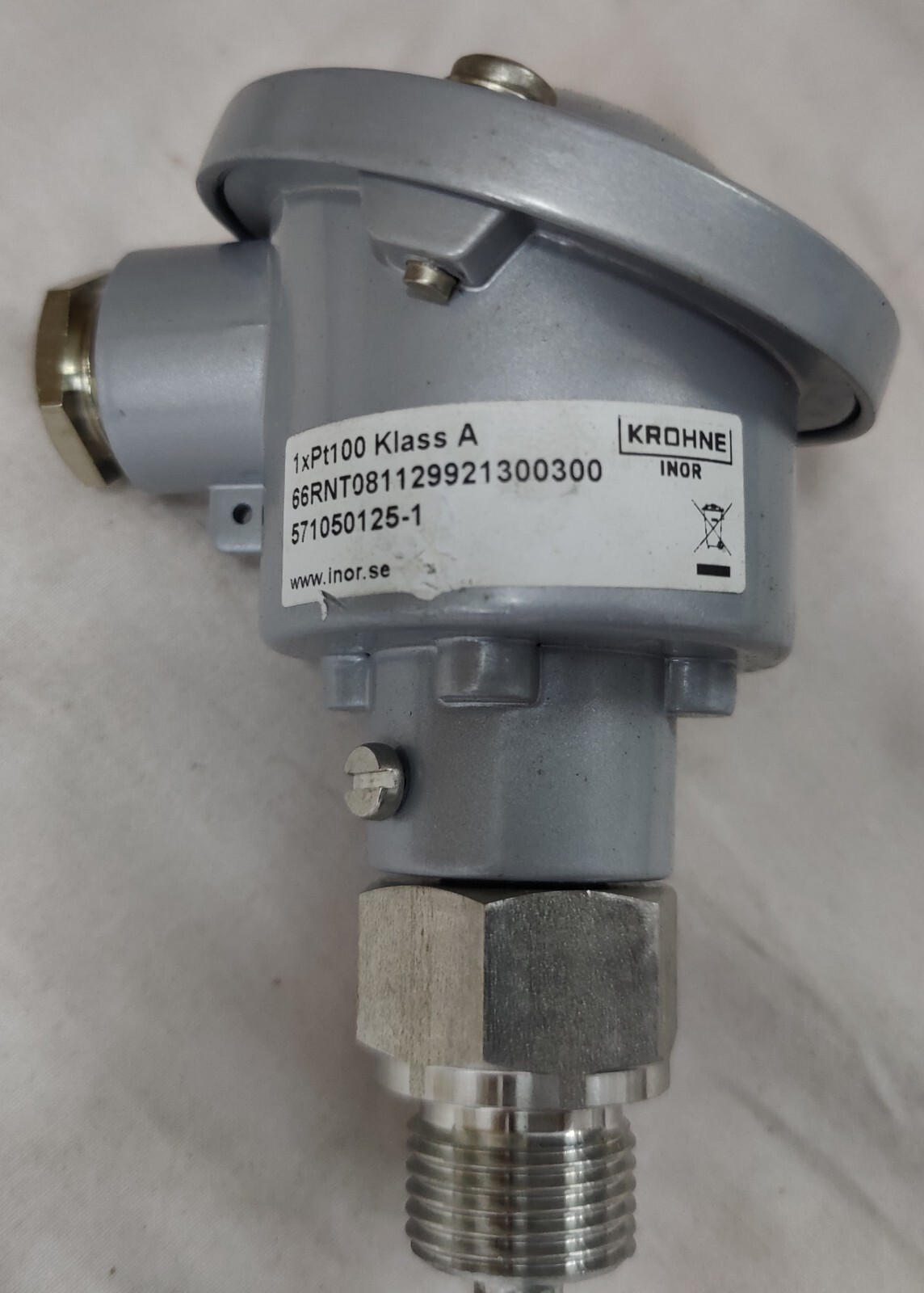 KROHNE INOR TEMPERATURE TRANSMITTER 66RNT081129921300300 | eBay